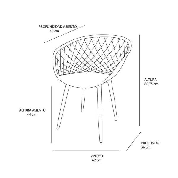 HOME DESIGN Ventemeublesonline Fauteuil Wanda – Shop Planète Déco
